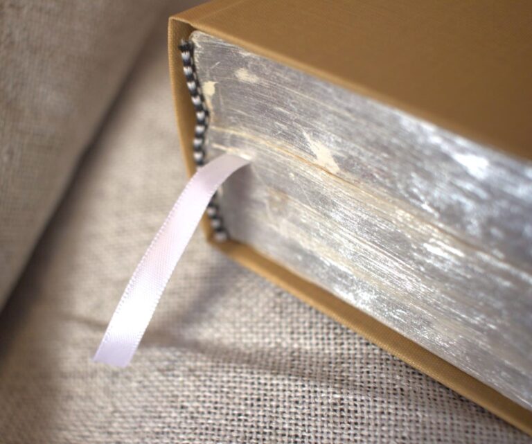 Bookbinding Services: Rebound Bibles - Pigment Script