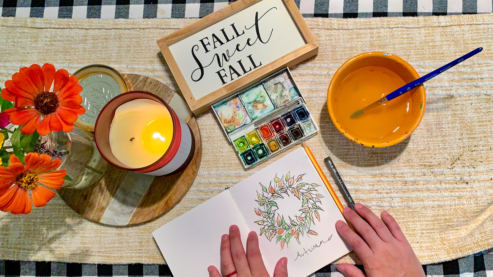 Easy Fall Drawings and Bible Verses: Family Painting Ideas - Pigment Script